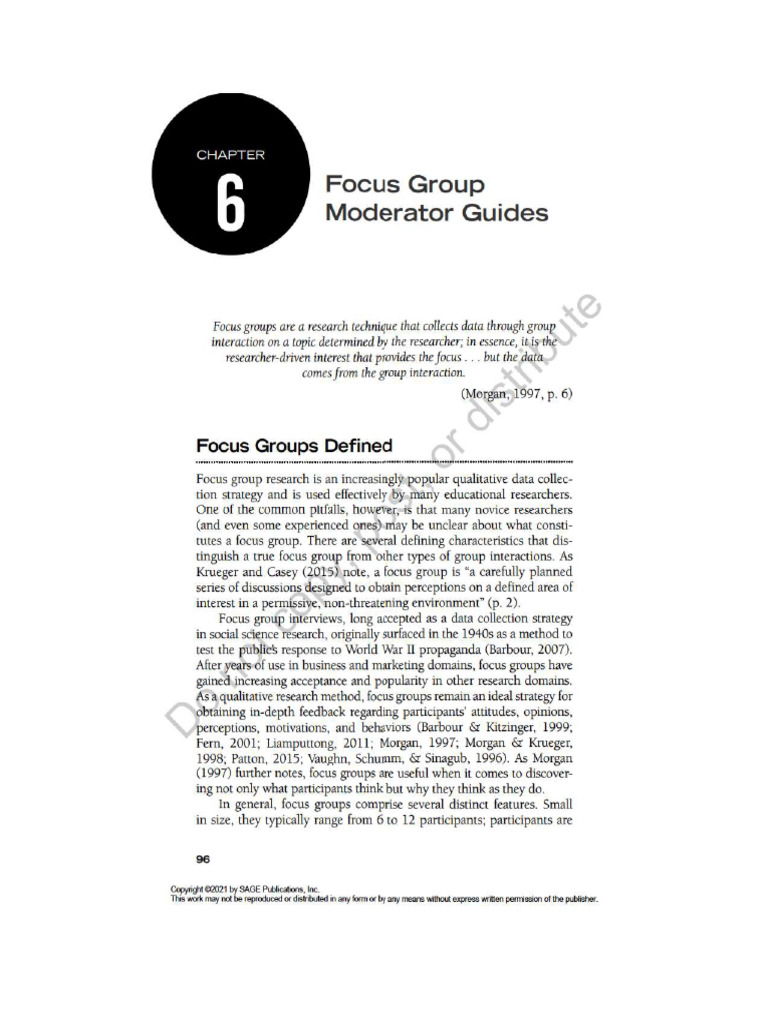 Focus Group | PDF
