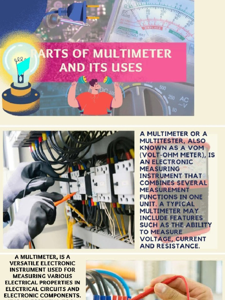 Parts of Multimeter | PDF