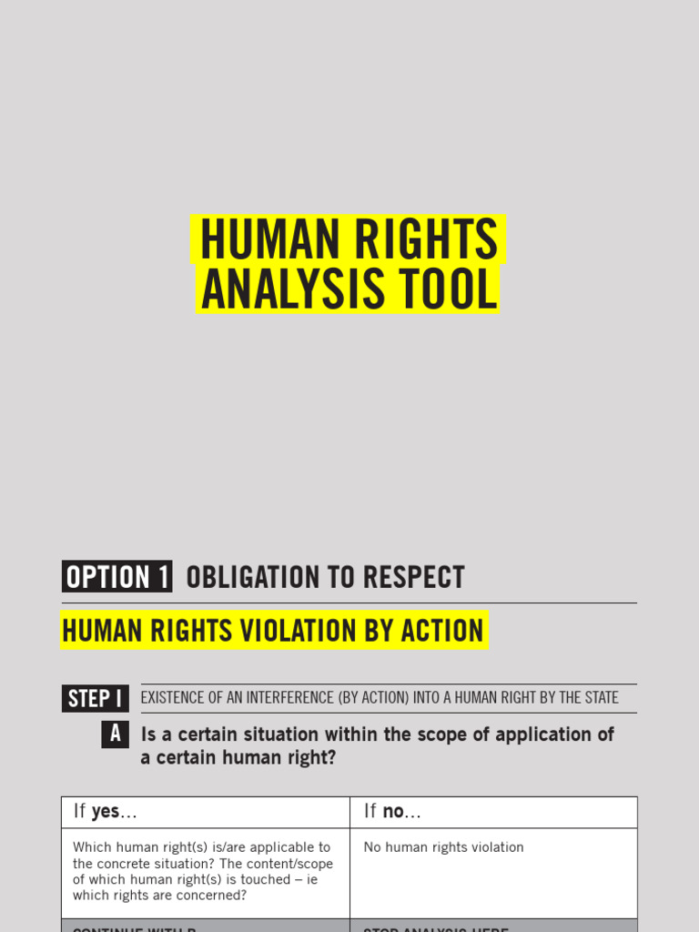 Human Rights Violation Analysis Guide | PDF | Human Rights | Crimes