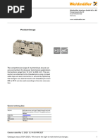 Weidmüller WDU 10 SL/EN Data Sheet | PDF | Electrical Connector ...