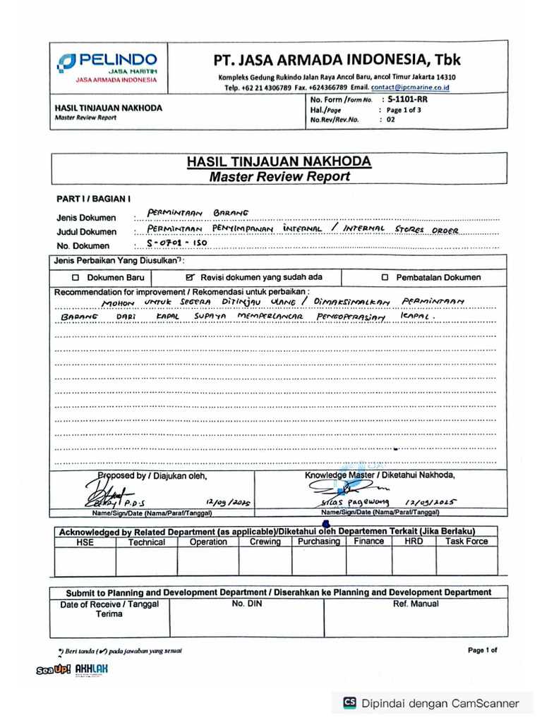 Contoh Form | PDF