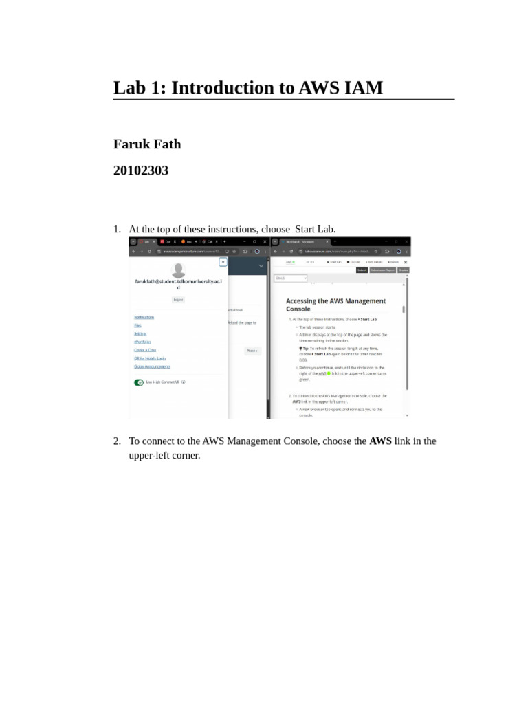 Faruk Fath Lab1 | PDF | System Software | Computing