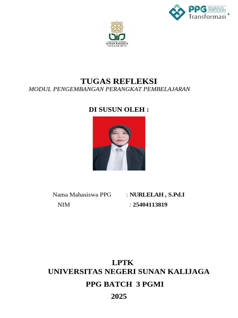 Refleksi Pengembangan Modul P5/PPRA | PDF