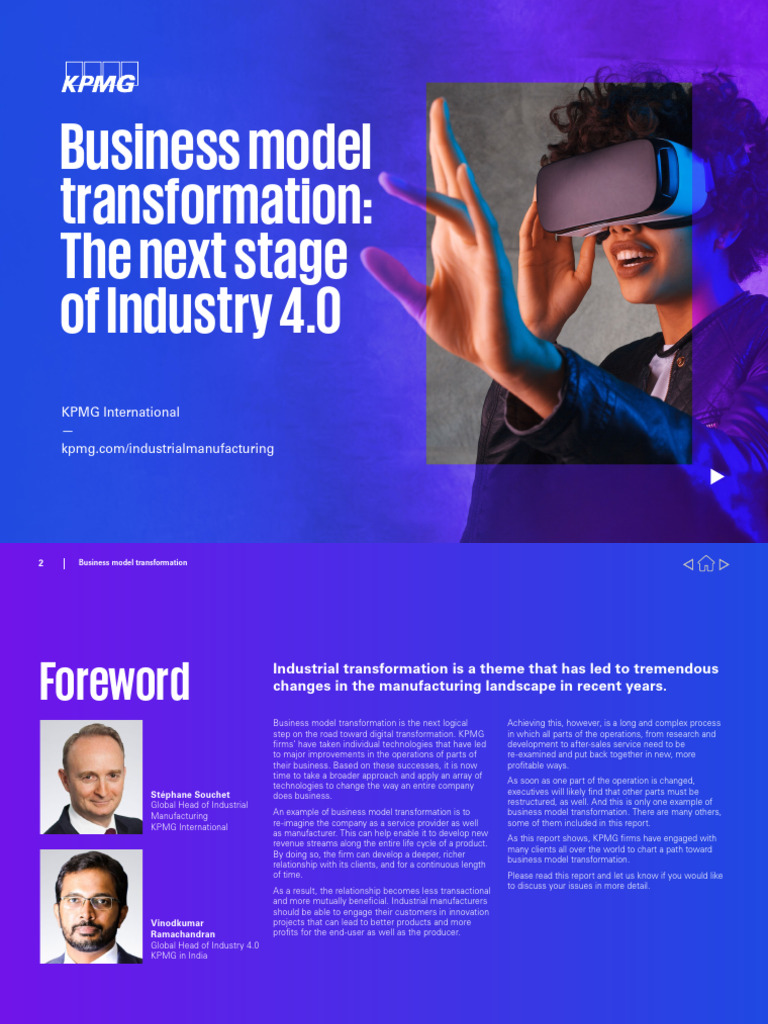 Buisness Model Transformation Report | PDF | Business Model | Cloud ...