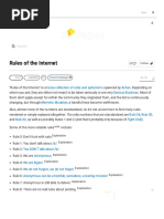 The 100 Internet Rules Explained | PDF | Internet