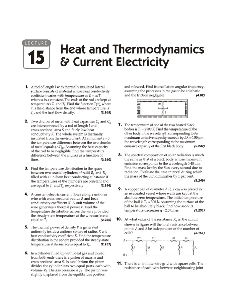 L-15 - Heat & Thermo & Current Electricity | PDF