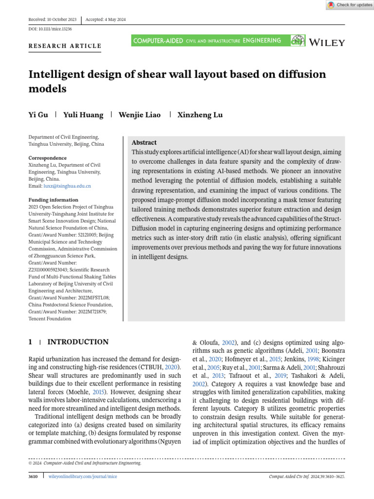 Shear Wall Design Using Diffusion Models | PDF | Deep Learning | Rgb ...