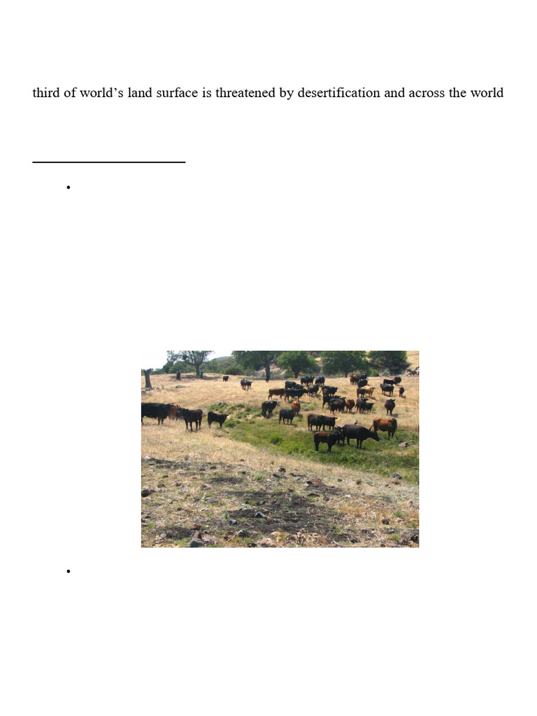 23 Desertification and Its Control - Unlocked | PDF | Soil | Agriculture