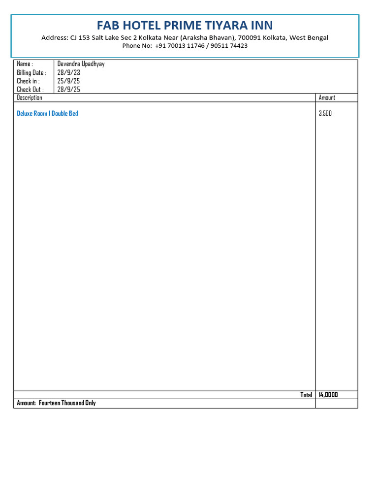 Hotel | PDF
