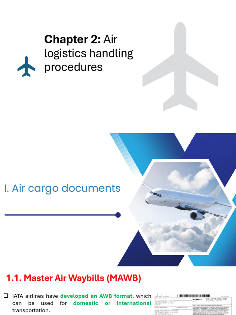 Chapter 2 - Air Logistics Handling Procedures | PDF