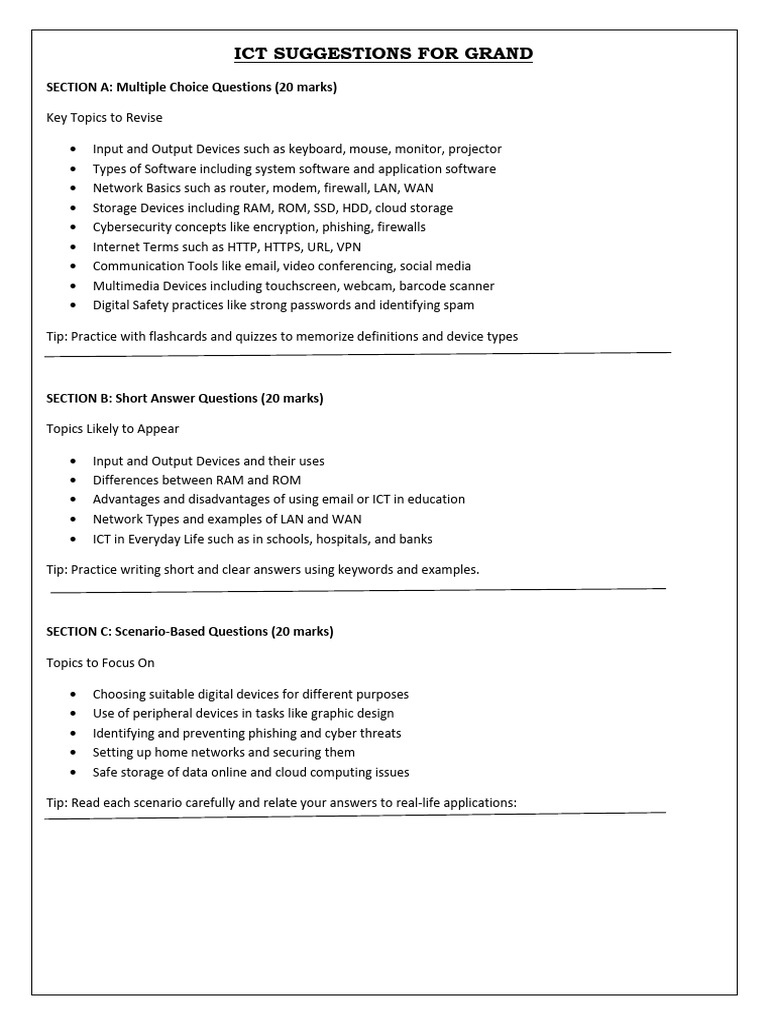 Suggestion Ict For Grand | PDF | Educational Technology | Solid State Drive