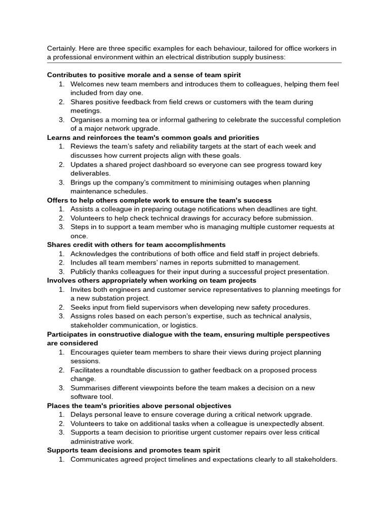 DO SAY ACT High Performing Teams | PDF | Team Building | Leadership