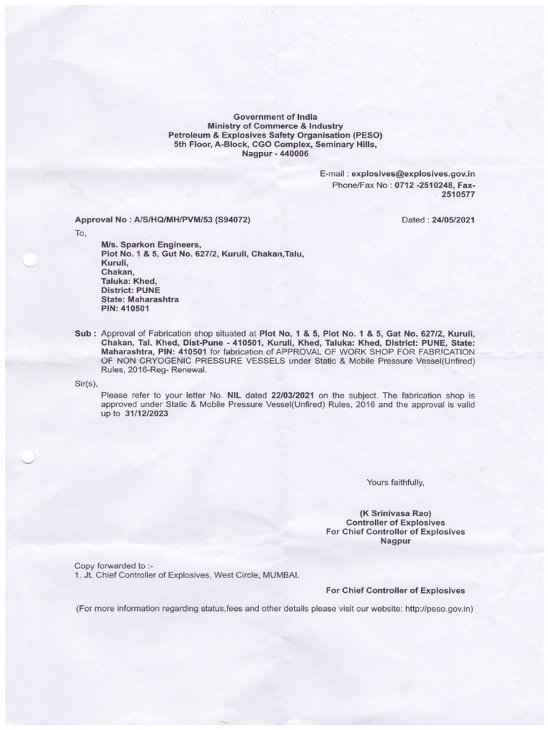 Government Approval | PDF