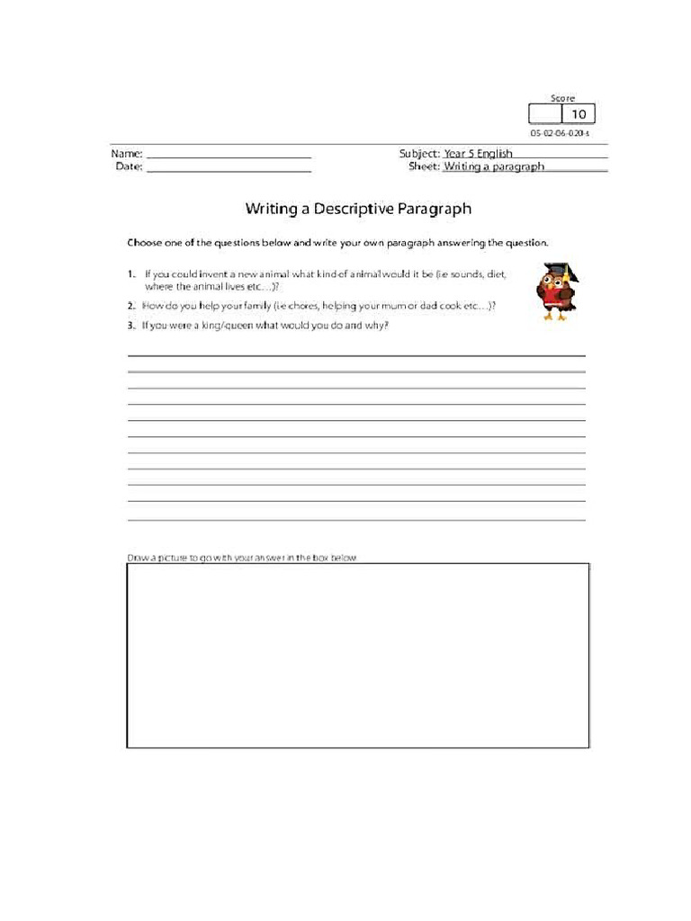 Descriptive Writing (New Animals) | PDF