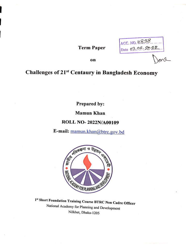 Term Paper | PDF