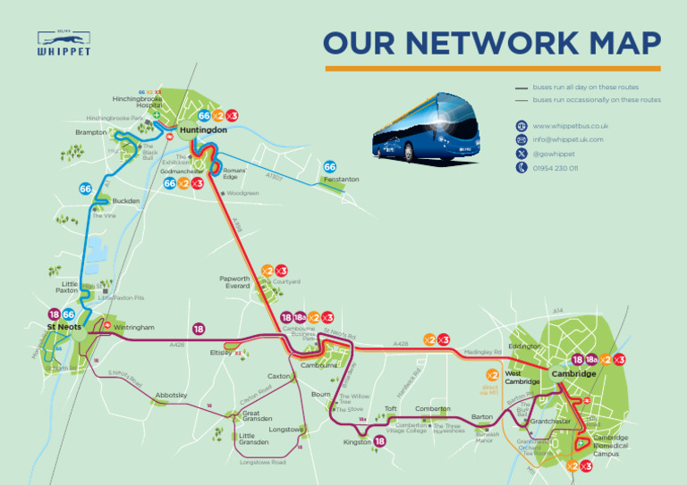 Whippet 66 Bus Timetable Overview | PDF