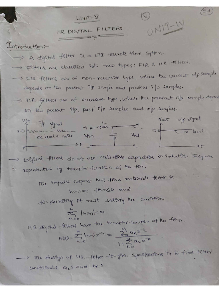DSP 3rd Module | PDF