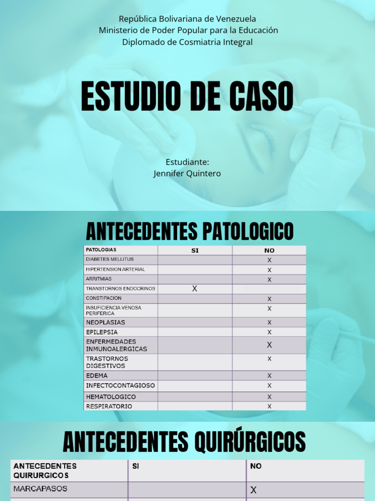 Estudio de Caso Jennifer PDF | PDF