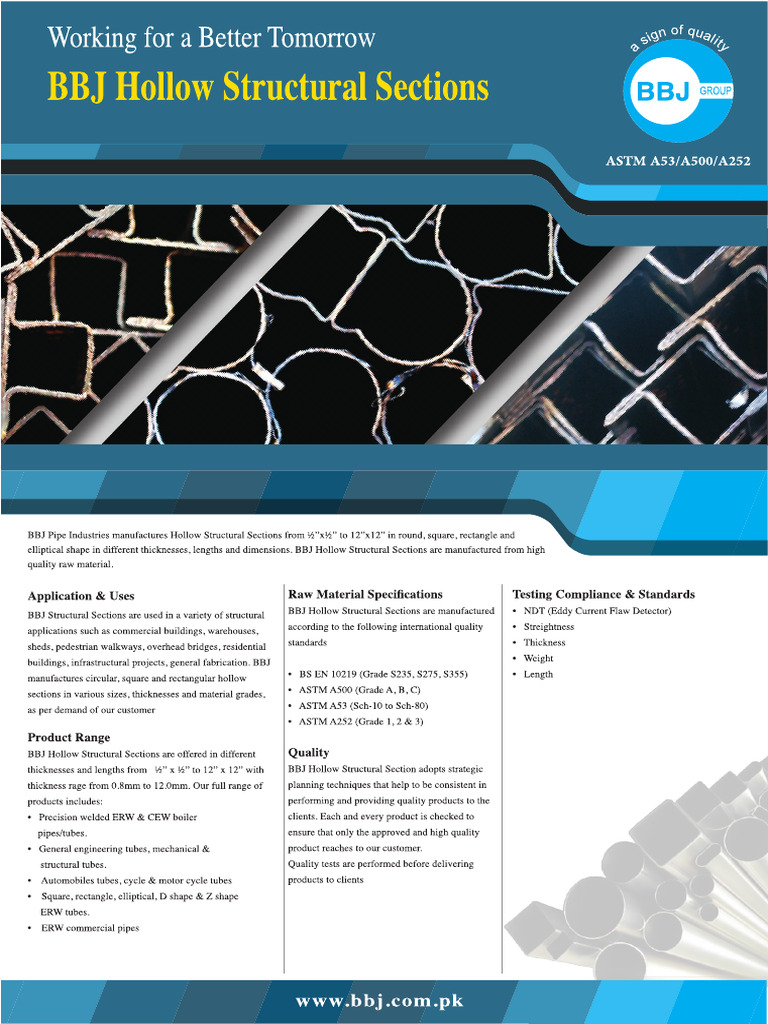 Steel Pipes & Tubes | PDF