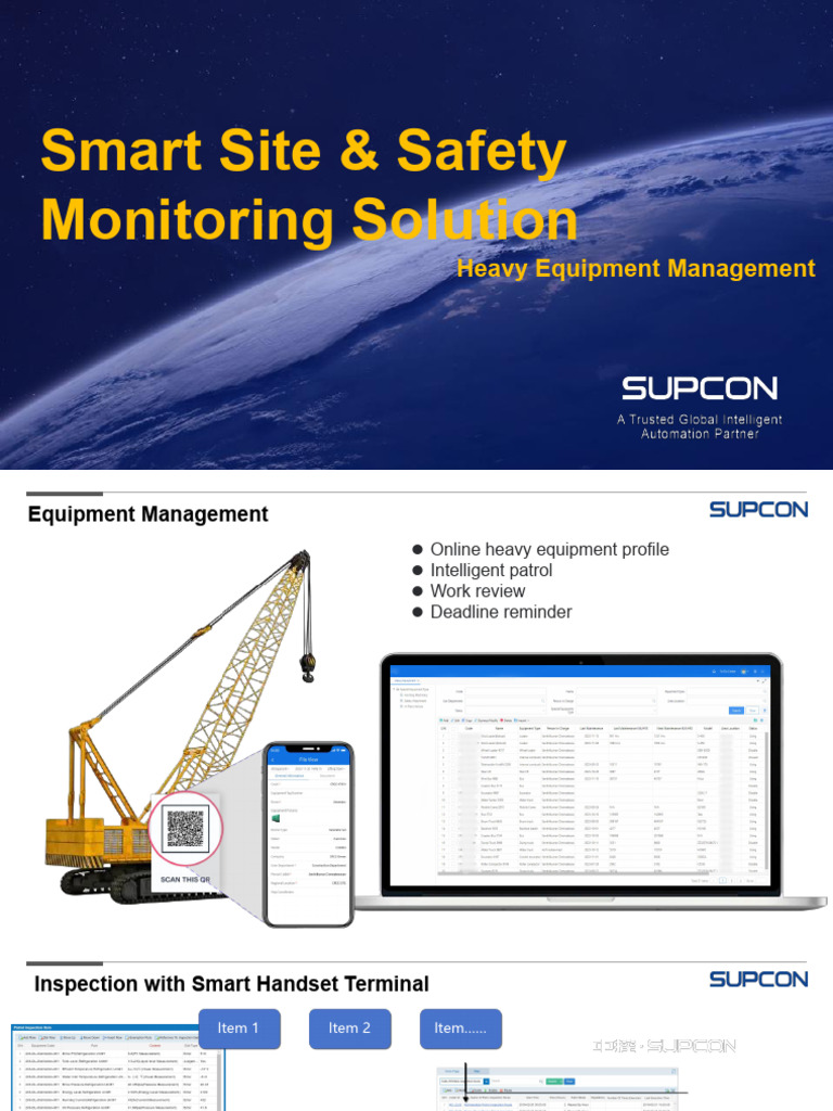 Heavy Equipment Management | PDF