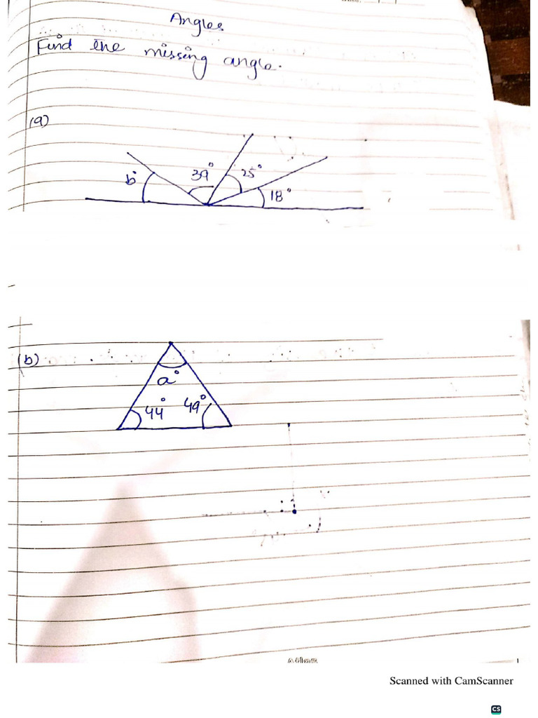 Angles Test | PDF