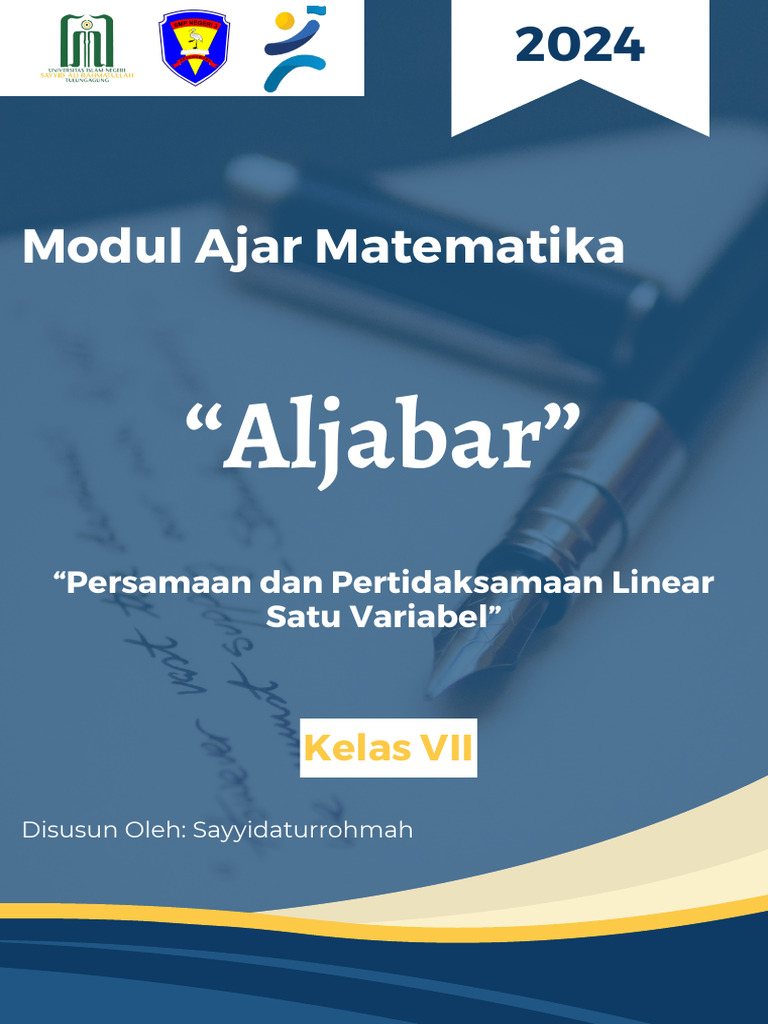 Modul Ajar Aljabar | PDF
