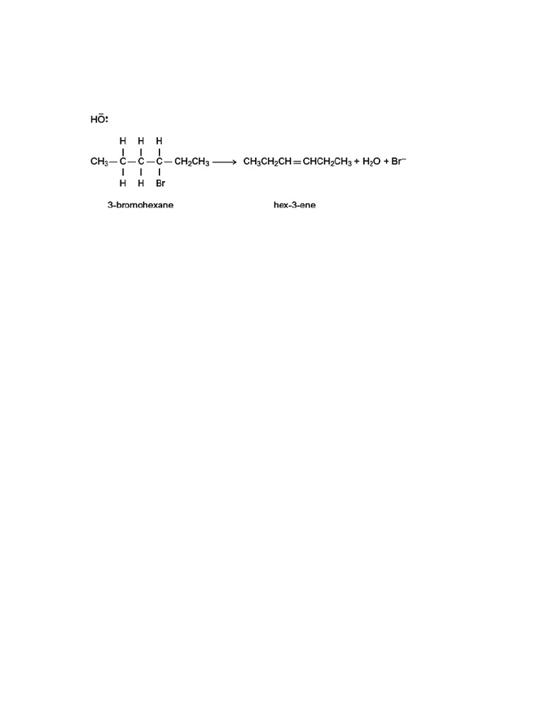 Addition Reactions of Alkenes 3 QP | PDF | Chemical Reactions | Isomer