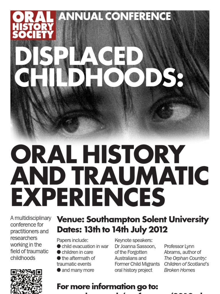 OHS 2012 Conference Poster | PDF | Social Science