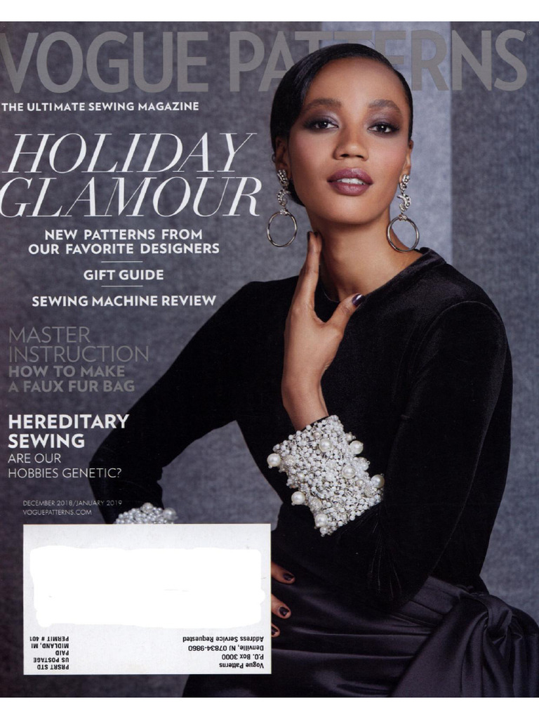 Vogue Patterns December 2018 | PDF