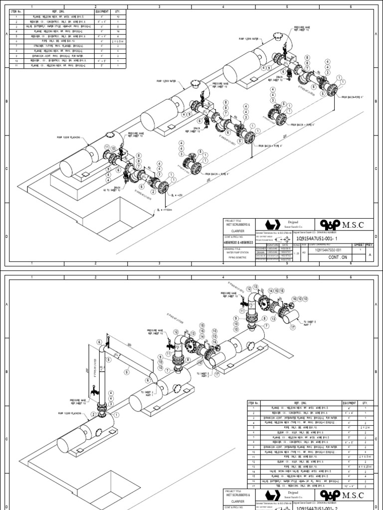 Pump House Isometric | PDF | Gas Technologies | Manufactured Goods