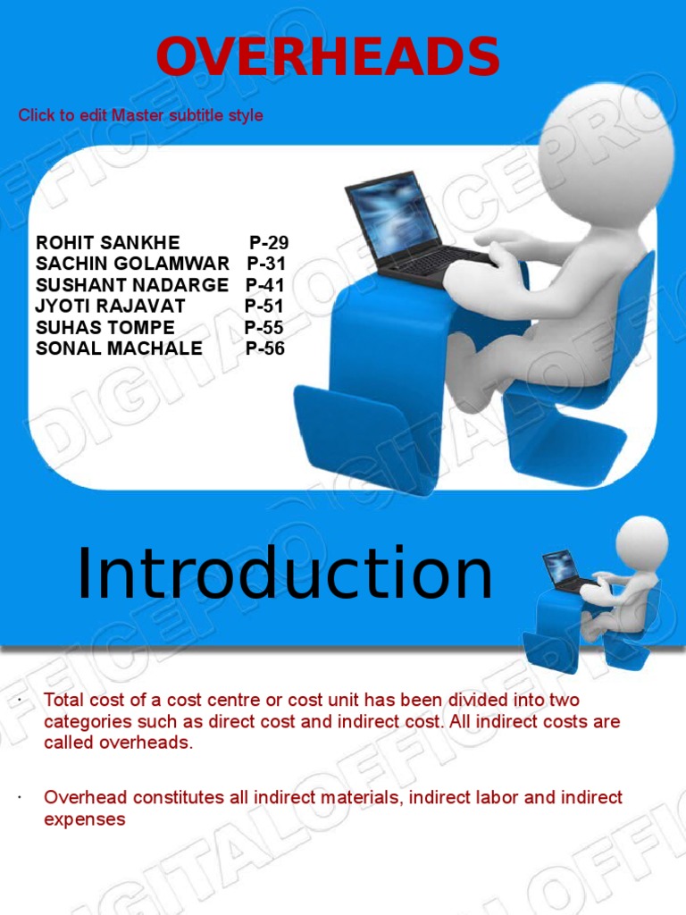 Understanding Overhead Costs and Absorption | PDF | Cost | Management ...