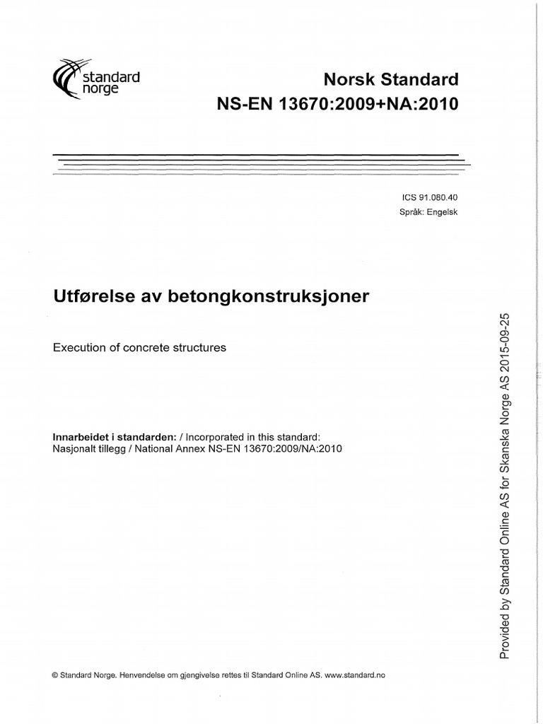En 13670 - 2009 Eng | PDF