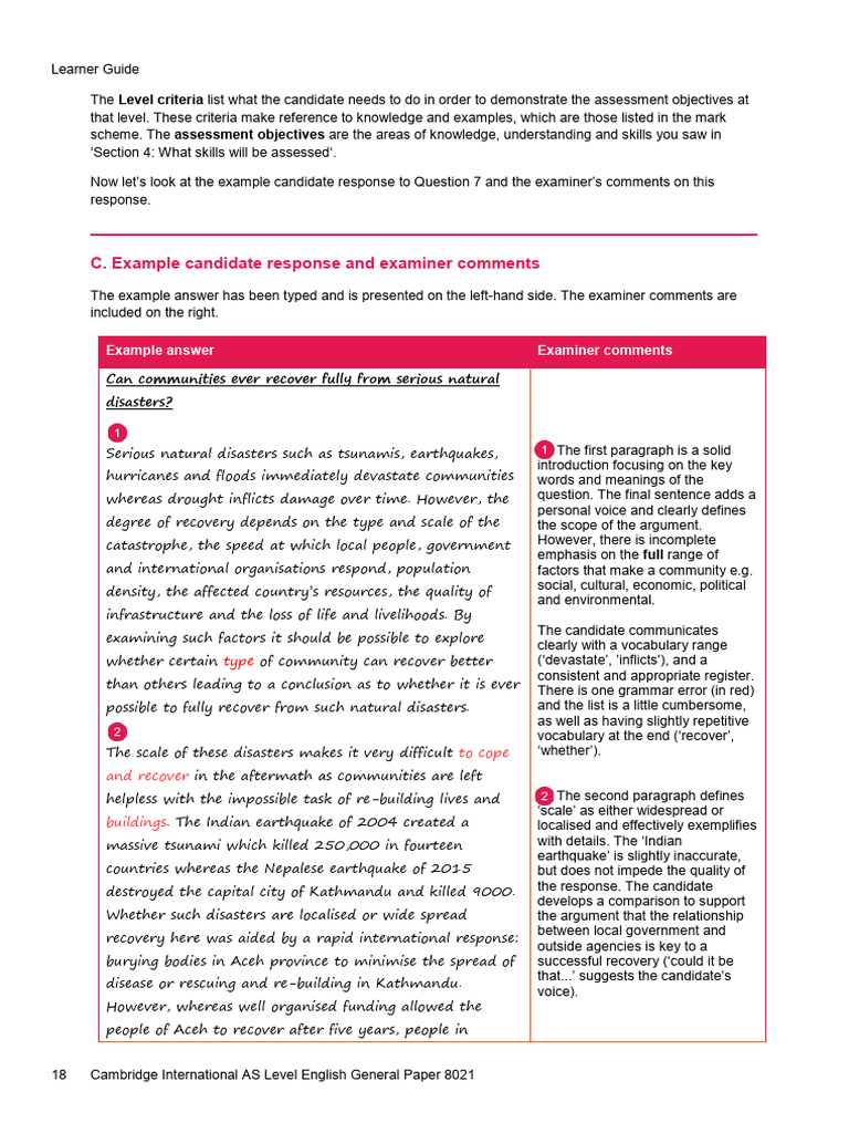 Assessing Community Recovery Post-Disaster | PDF | Natural Disasters