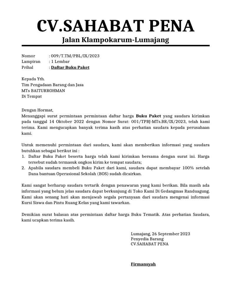 Jawaban Toko-Cv. | PDF