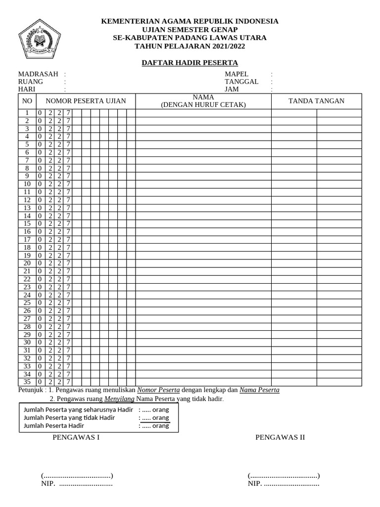Absen Siswa | PDF