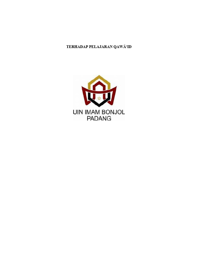 Pengaruh Gallery Walk pada Pembelajaran Qawā‘id | PDF