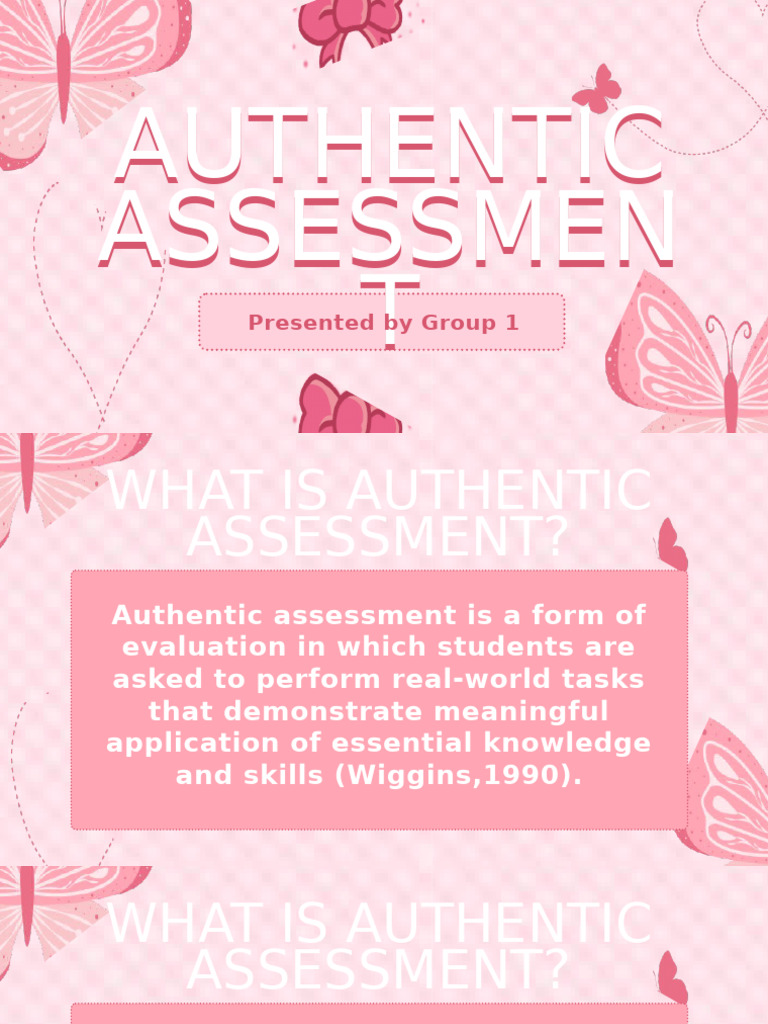 GRP 1 Authentic Assessment | PDF | Educational Assessment | Learning