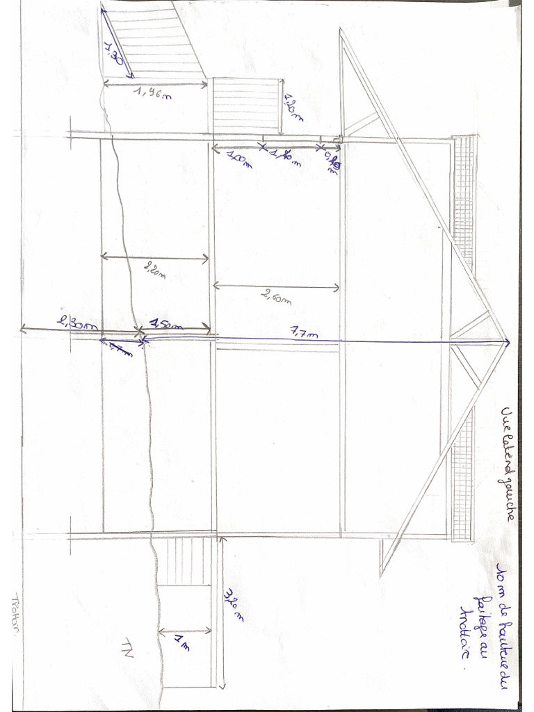 Plan en Coupe Vu Latéral Gauche | PDF