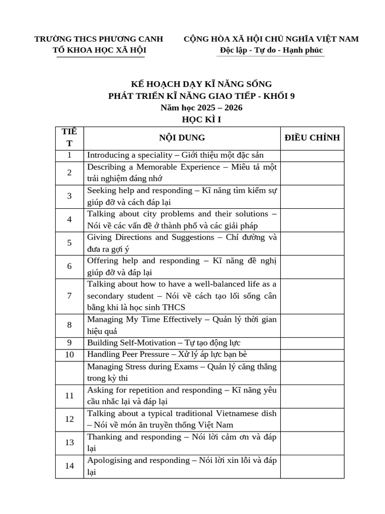 KHDH Kns 25-26-Anh 9 | PDF