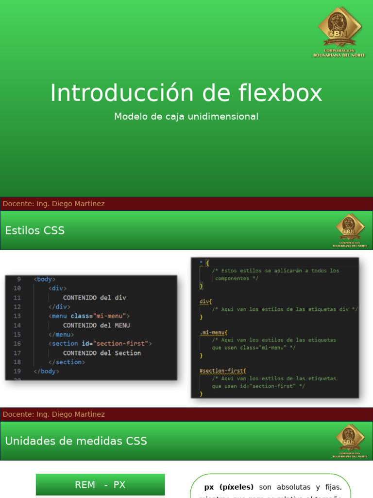 Introducción de Flexbox | PDF