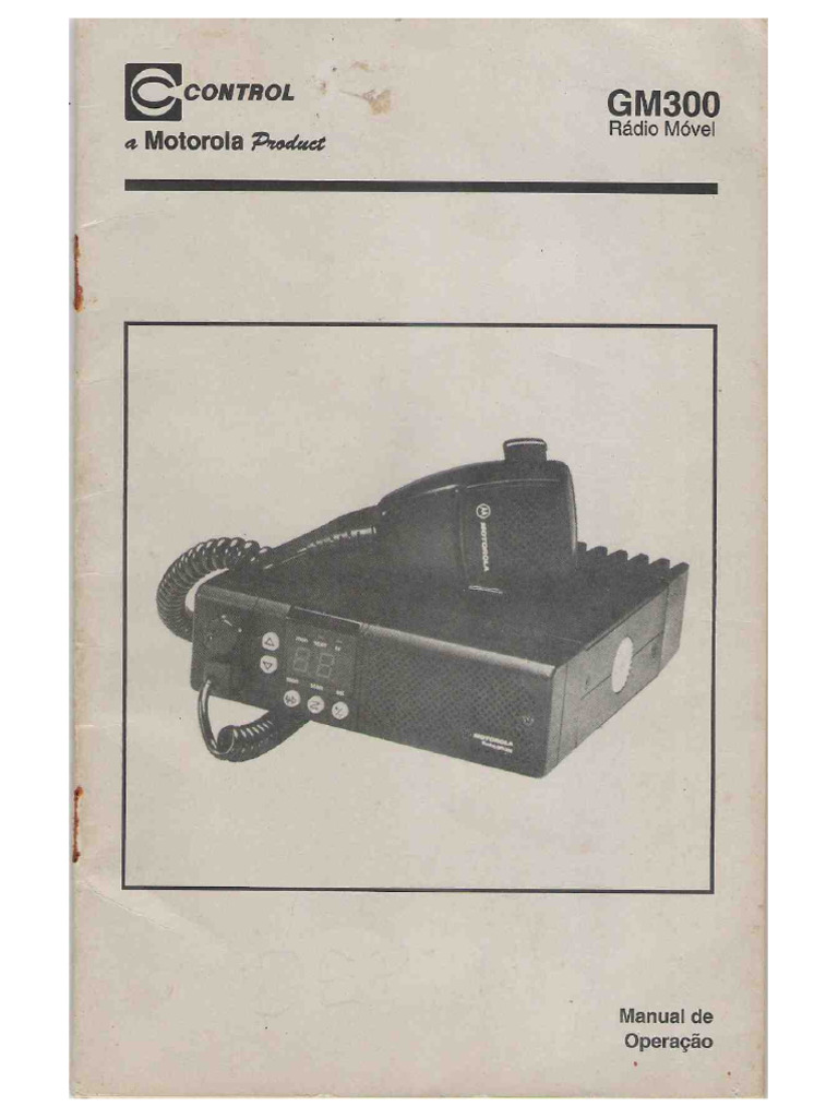 Manual Motorola GM-300 | PDF