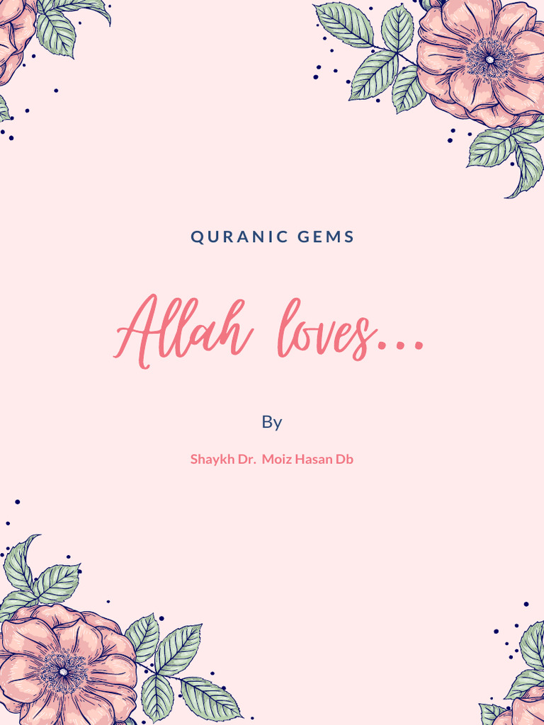16 - Quranic Gems - Forbearance 4292021 | PDF | God In Islam ...