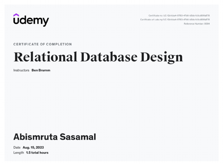 Relational Database Design | PDF