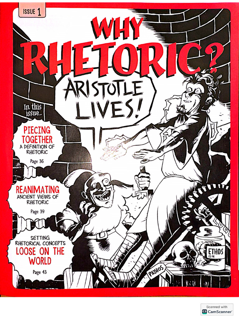 Why Rhetoric - Comic Book | PDF