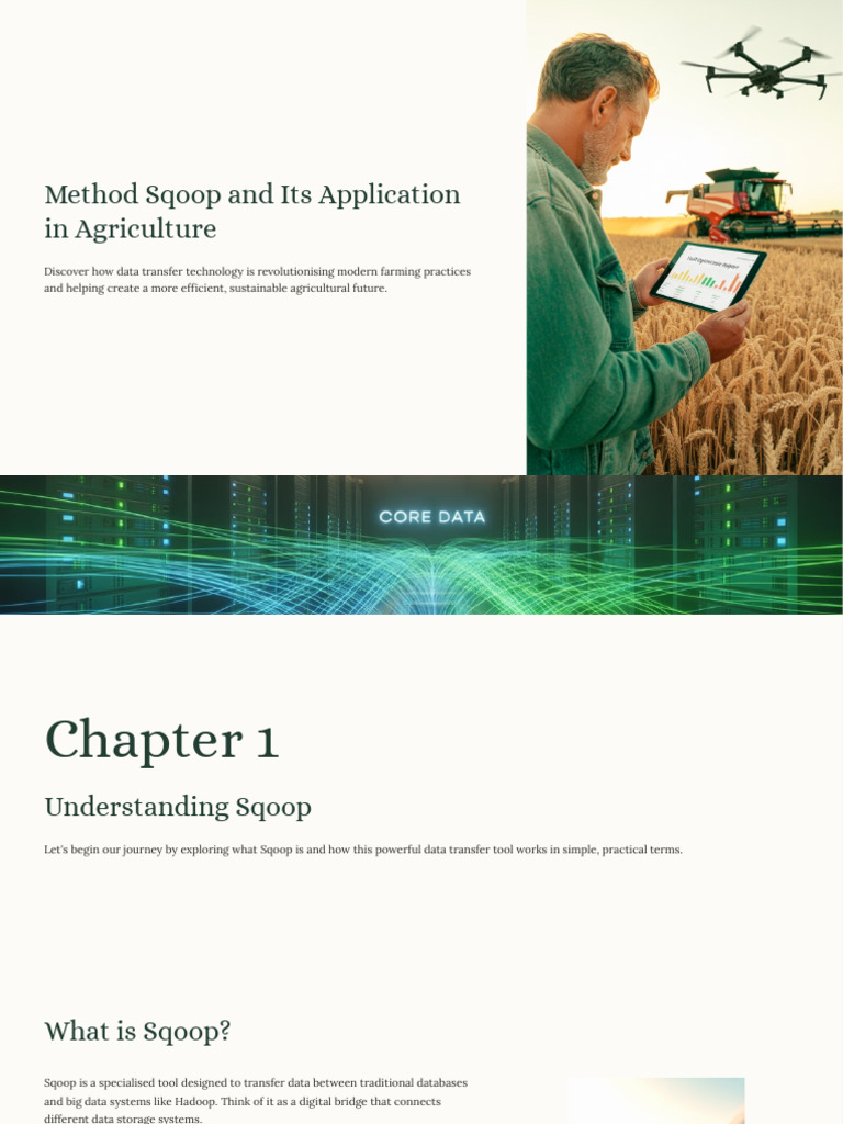 Method Sqoop and Its Application in Agriculture | PDF | Agriculture | Internet Of Things