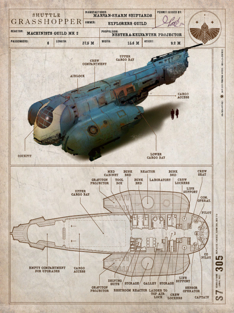 Grashopper Ship Coriolis | PDF | Spaceflight | Nasa Programs