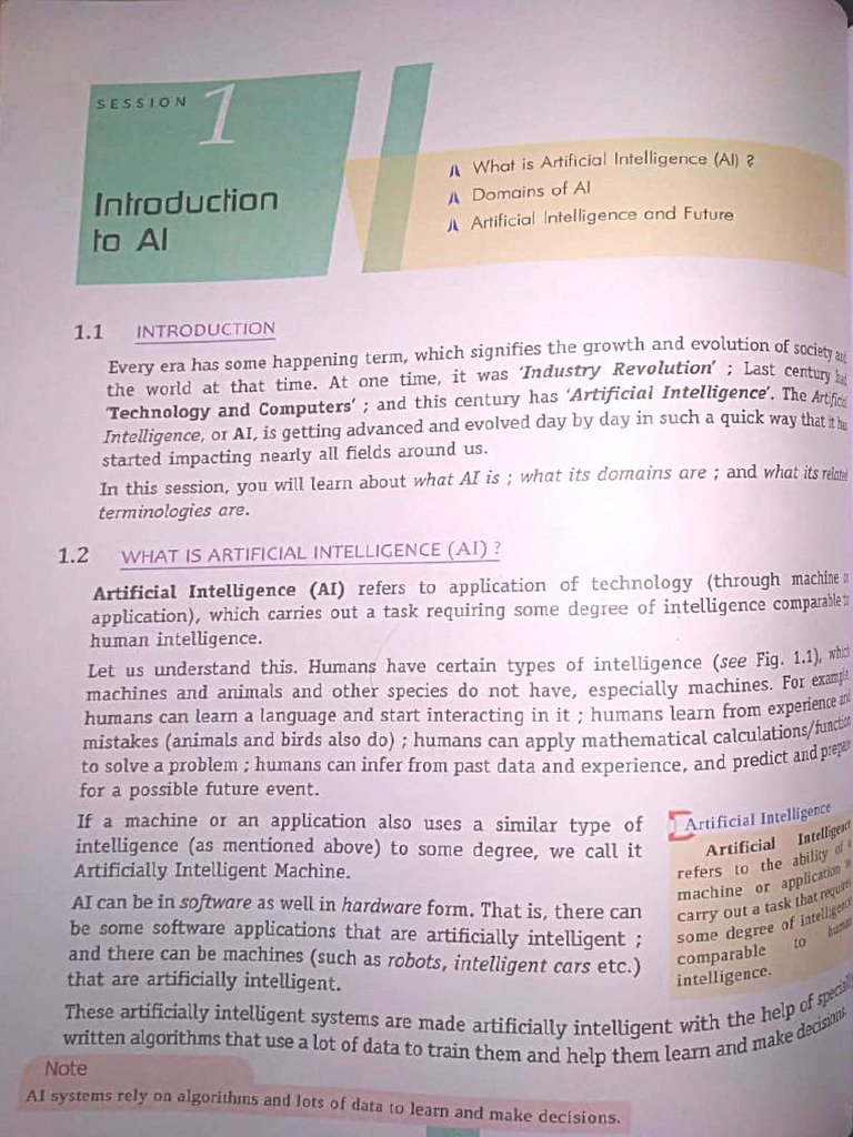 Vocational Skills - Unit 1 - AI Reflection, Project Cycle and Ethics ...