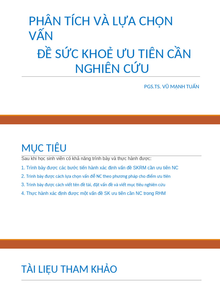 Lua Chon Uu Tien NC | PDF