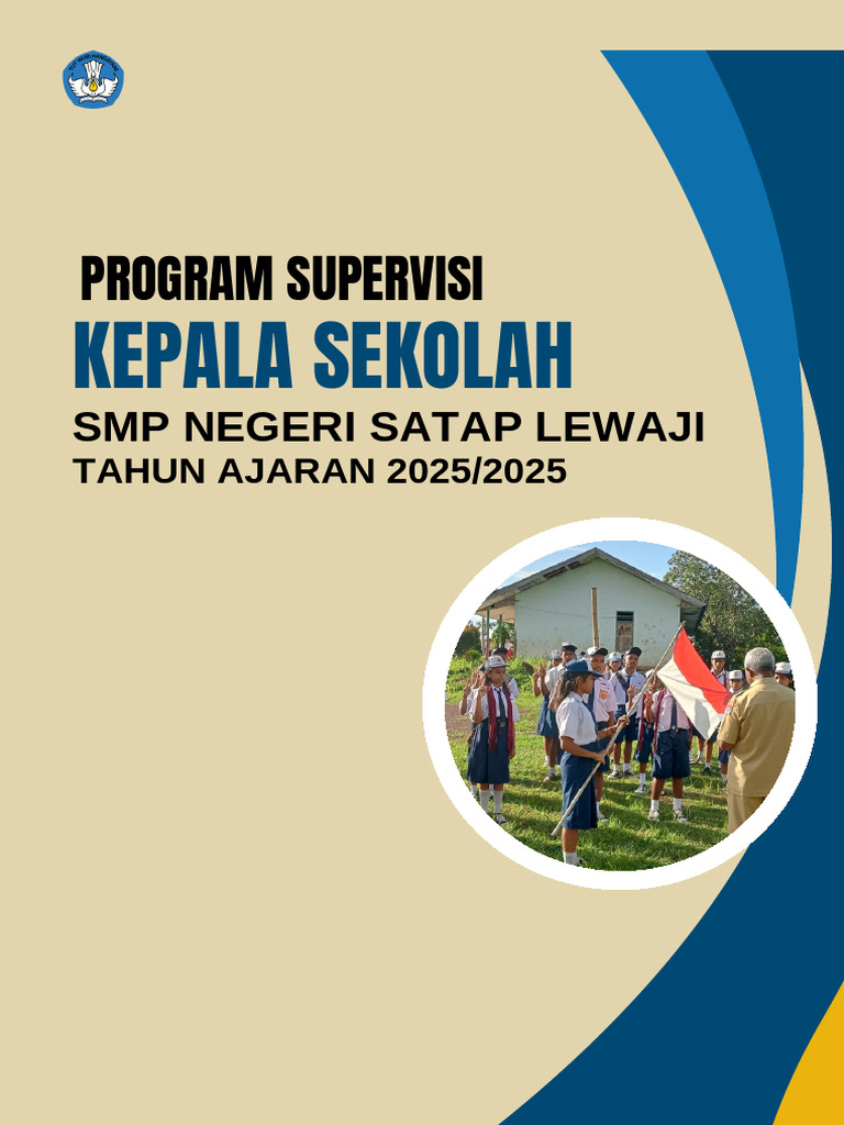 Blue and White Projek Proposal Cover Page | PDF