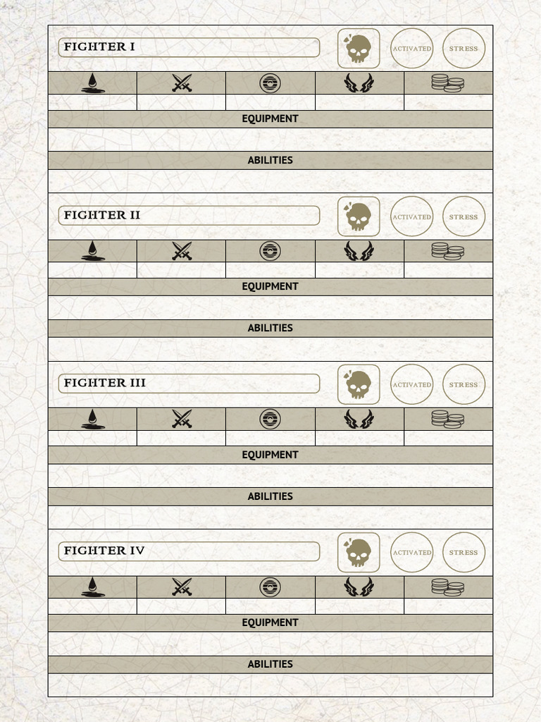 Fighter Equipment and Abilities Overview | PDF